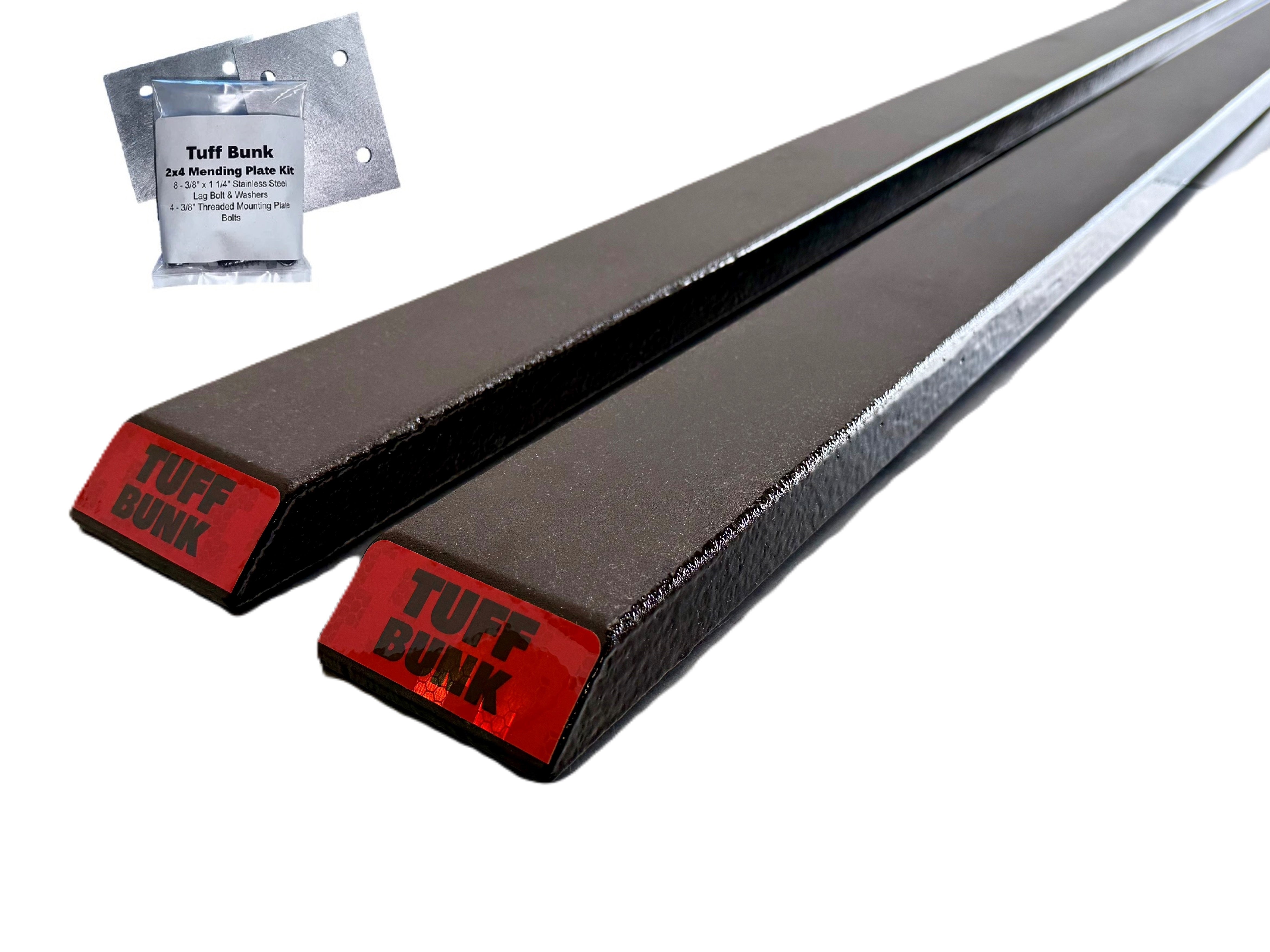 102"-144" Standard Bunk Boards with Mending Plate – Tuff Bunk